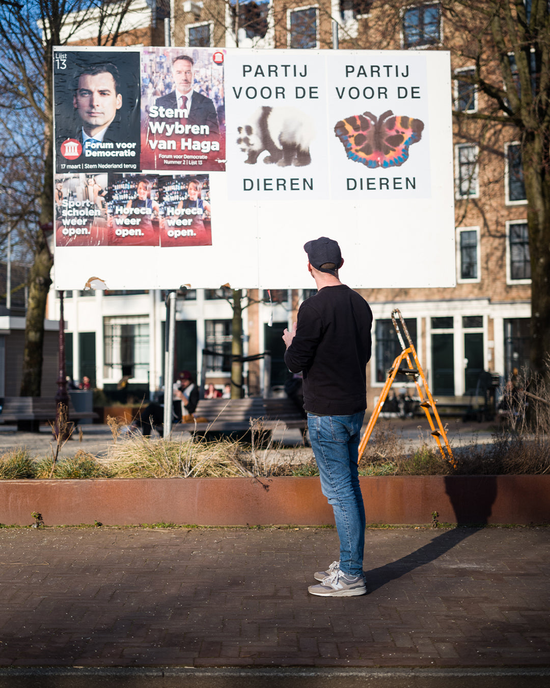 Partij voor de Dieren Poster Campaign – Wild Animals